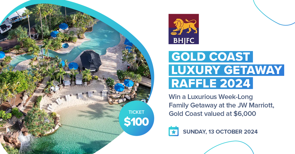 Gold Coast Luxury Getaway Raffle