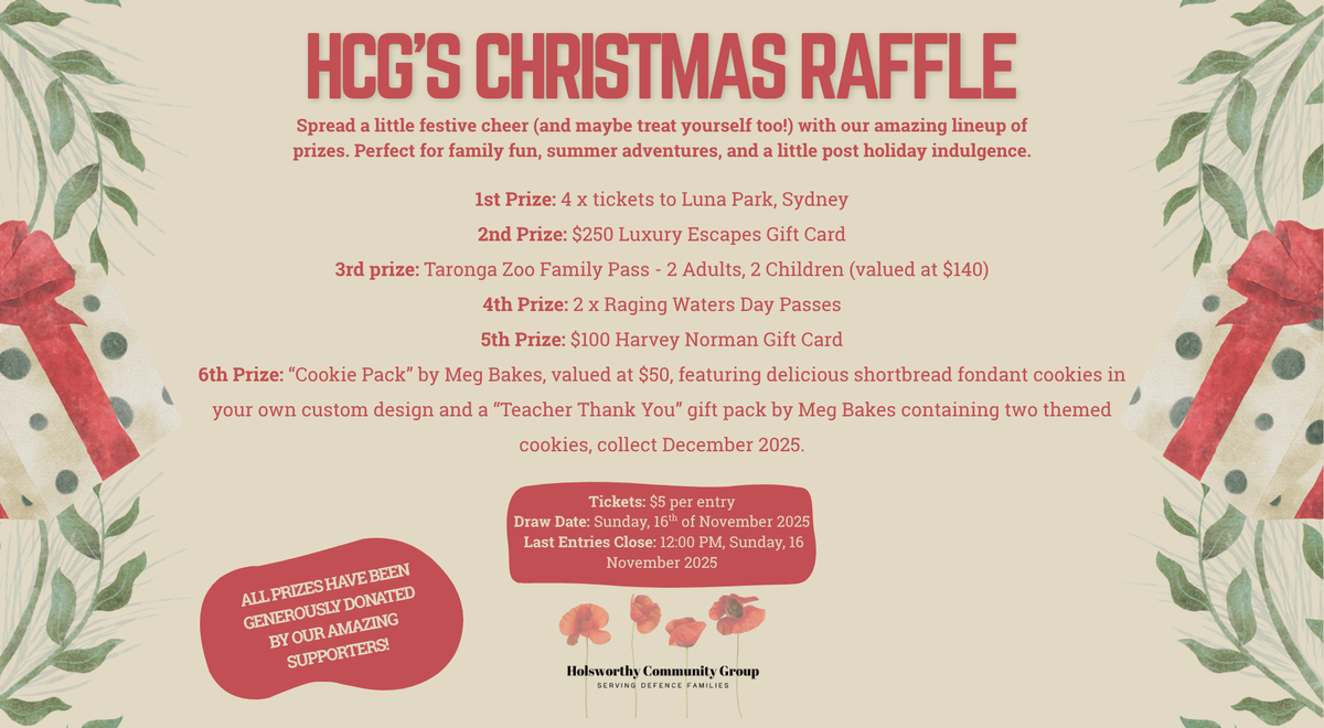 HCG's Christmas Raffle