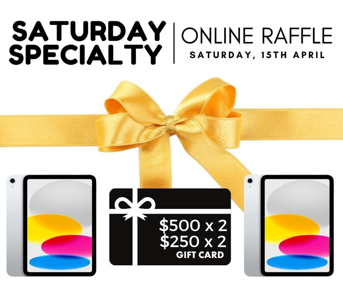 RaffleTix | Saturday Specialty Online Raffle