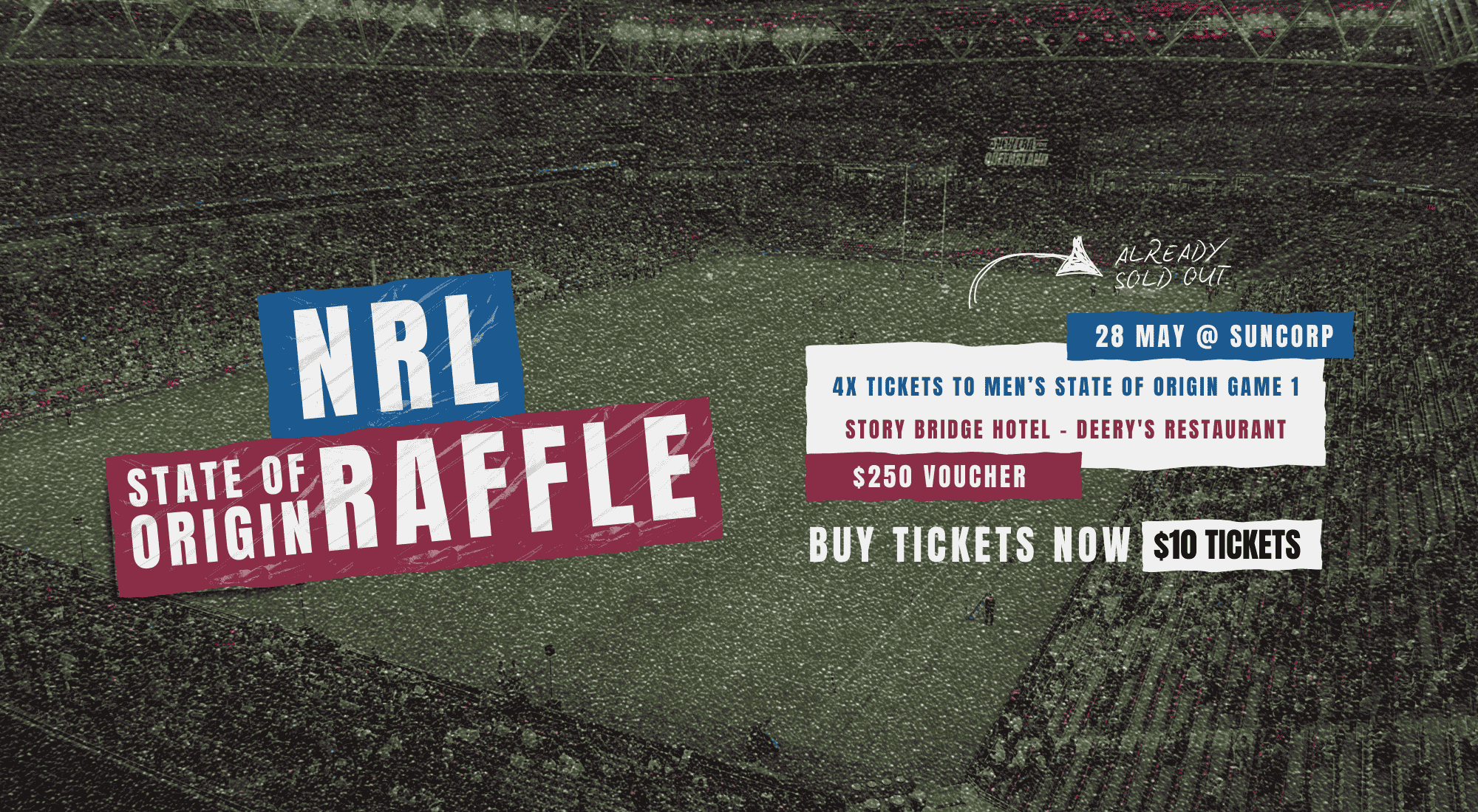 Lauries Sport: Men's State of Origin Raffle